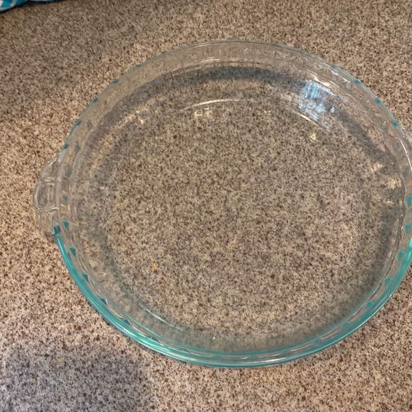 Pyrex | Kitchen | Vintage Pyrex Blue Tinted Pie Plate Dish 22926 | Poshmark